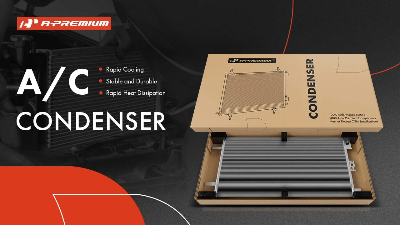 AC Condenser without Receiver Drier for 1994-1997 Honda Civic del Sol ...